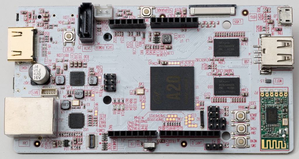 Pcduino3 Rev B Front Linksprite Learning Center