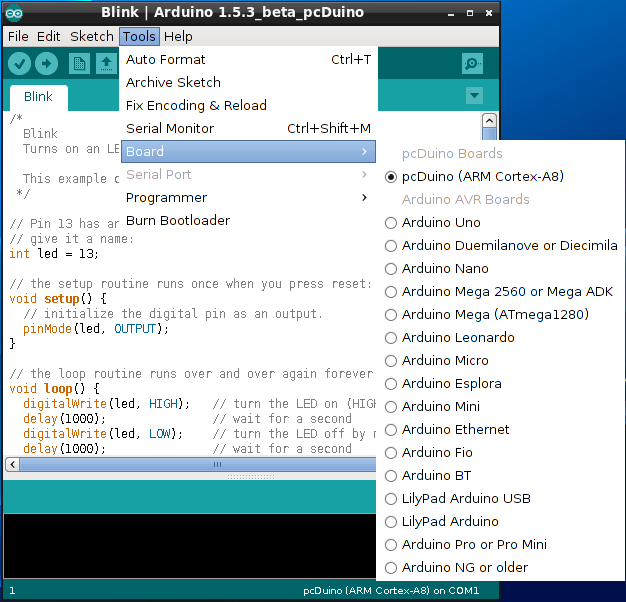 33arduino Ide Linksprite Learning Center