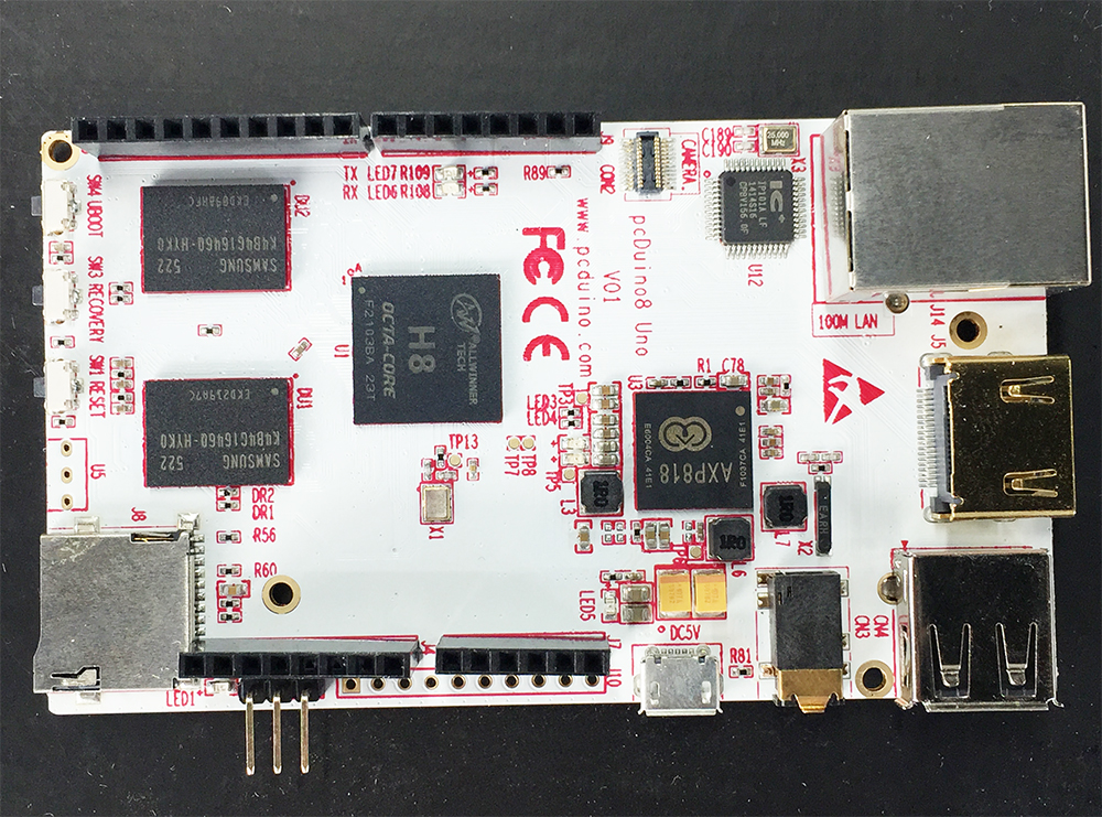 1chapter 1 Hardware And Software Introductions Of Pcduino8 Uno Linksprite Learning Center